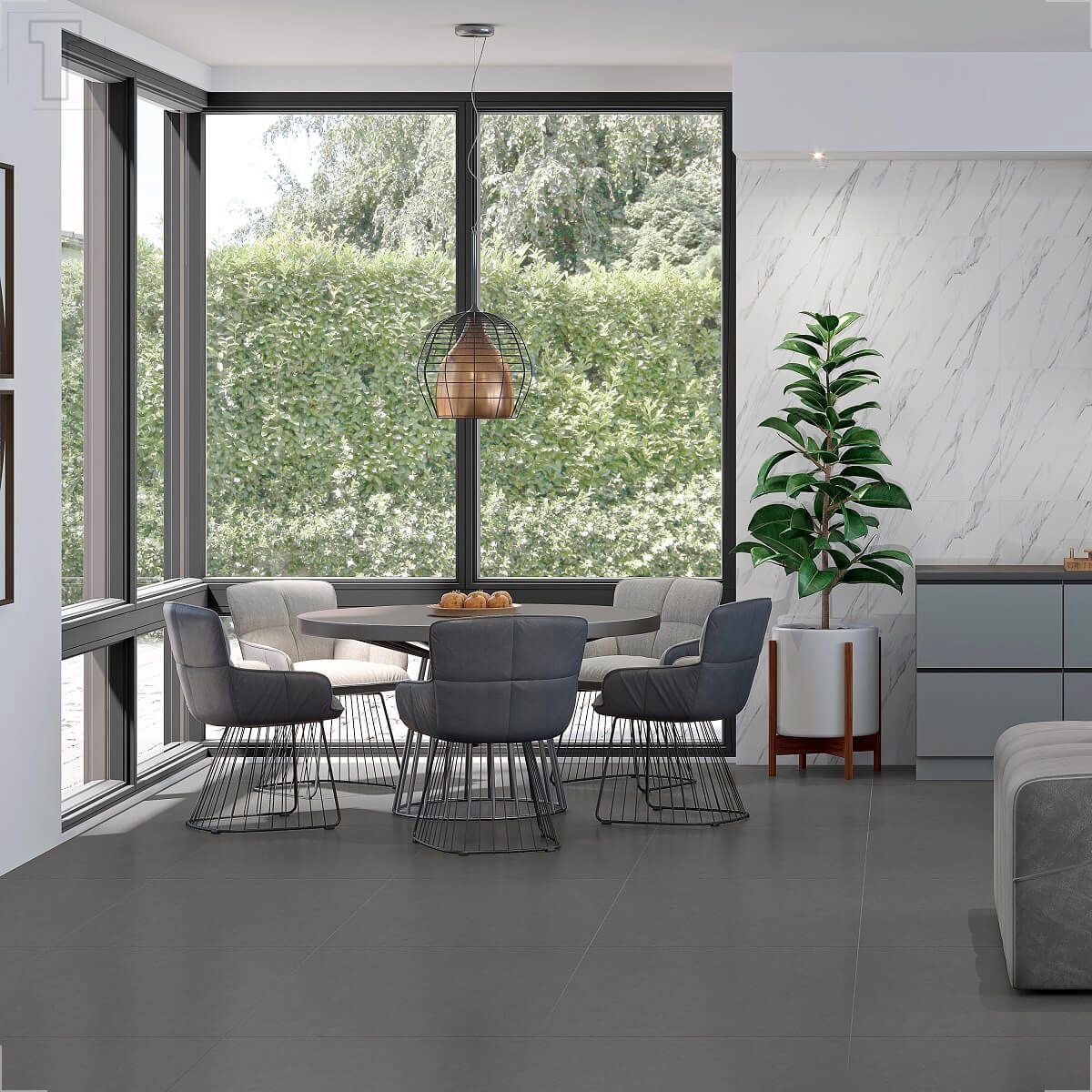 PISO LORENZZA 75X75 RETIFICADO ACETINADO BELLASTONE