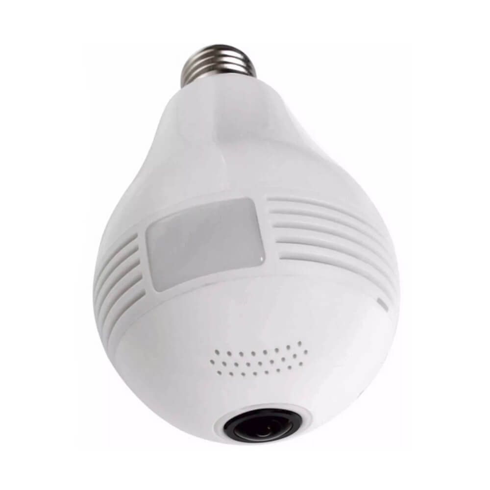 LAMPADA CAMERA IP 360 HD PANORAMICA WIFI