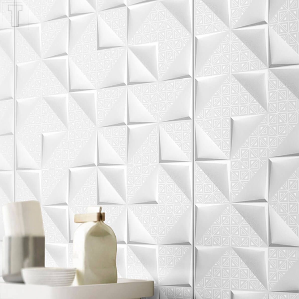 REVESTIMENTO MEGGAGRES PREMIUM 63X120 RETIFICADO ACETINADO PRISMA WHITE