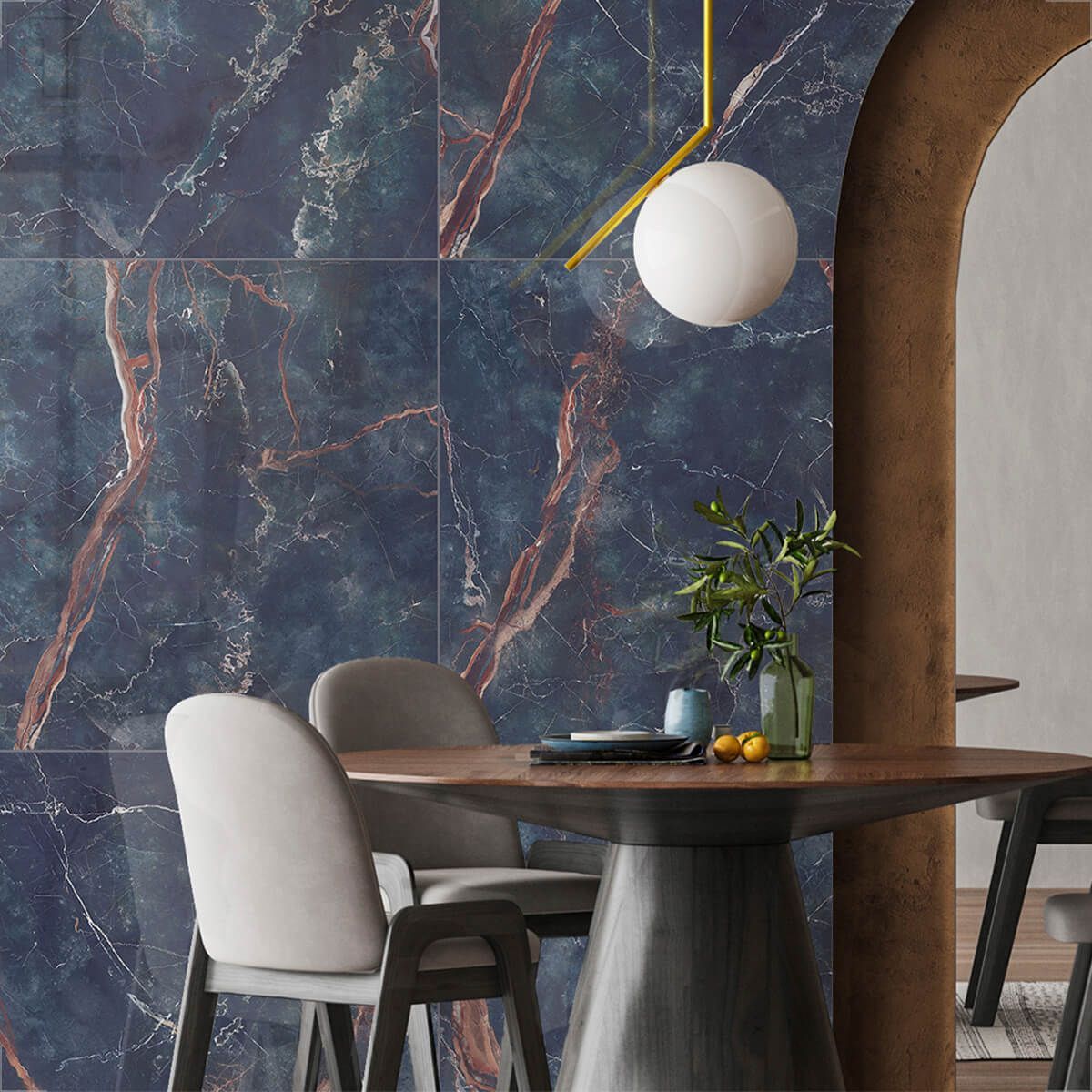 PORCELANATO VILLAGRES 80.5X140 RETIFICADO POLIDO ATLANTIS 800025A