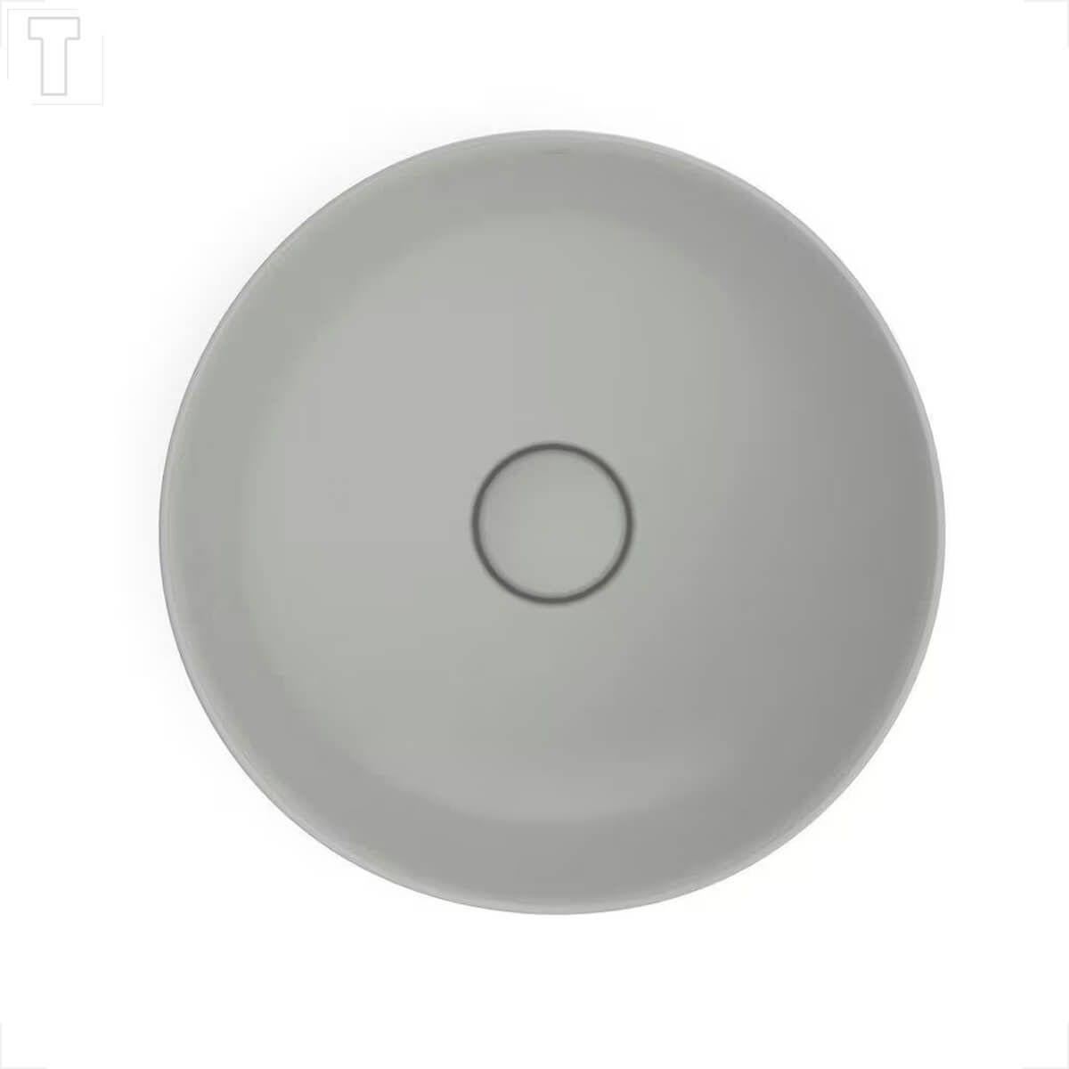 CUBA ROCA DE APOIO INSPIRA ROUND STONE REDONDA 370X370 VALVULA 7/8 ...