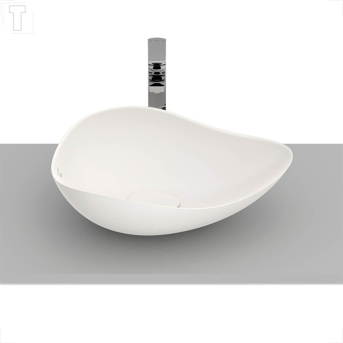 CUBA ROCA APOIO OVAL RUY OHTAKE BEIGE 540X385