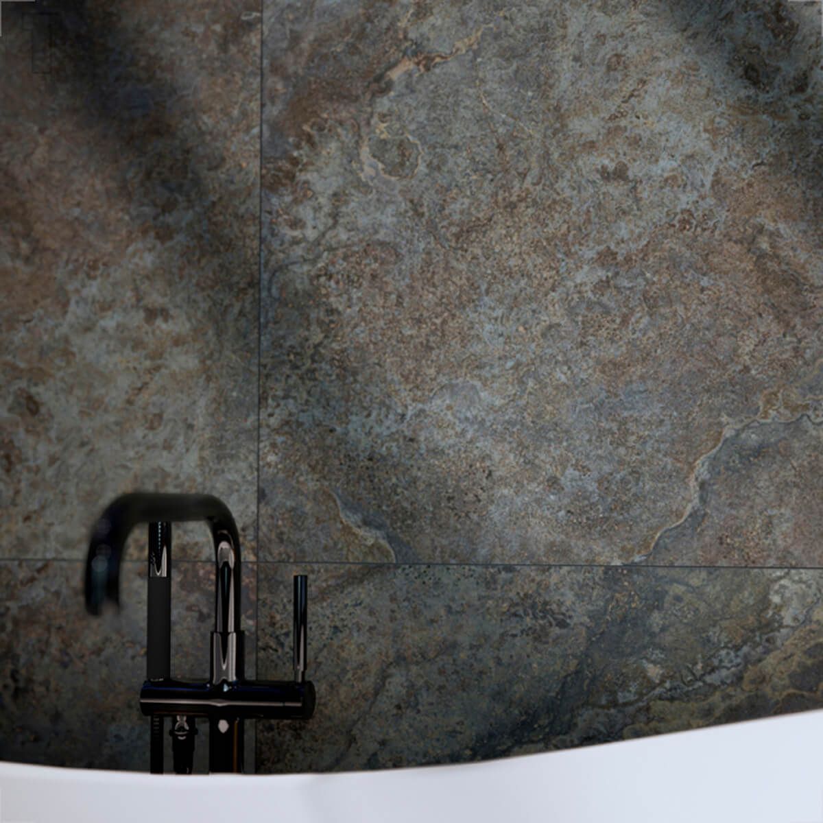PORCELANATO VILLAGRES 80.5X140 RETIFICADO NATURAL BLU SIENA 800044A