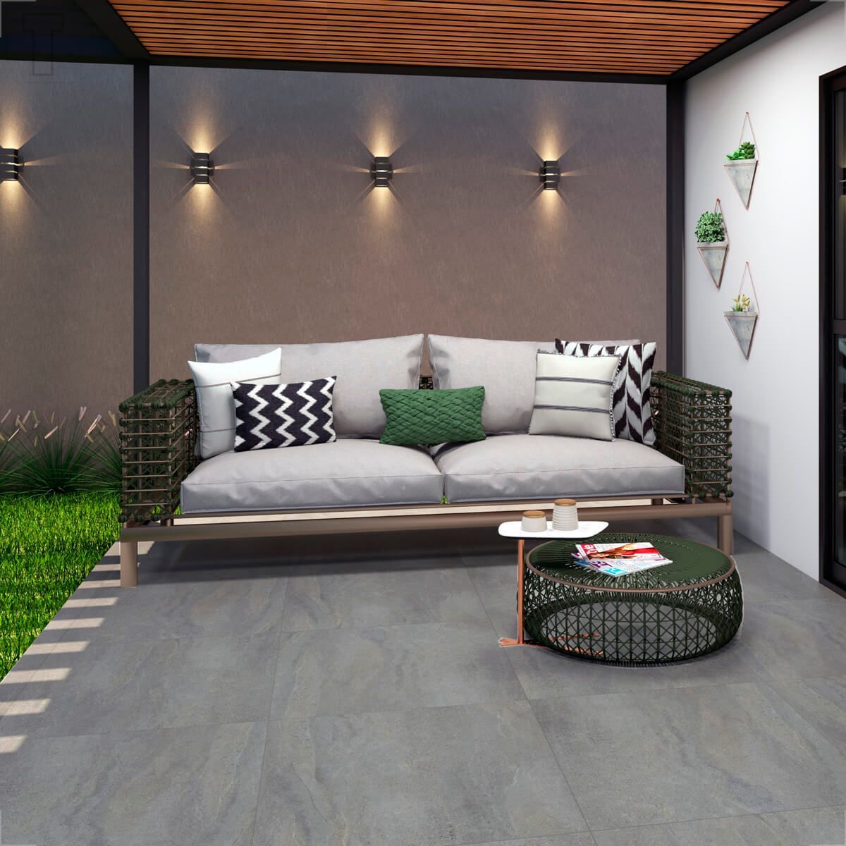 PISO LORENZZA 75X75 RETIFICADO GRANILHADO PIETRA
