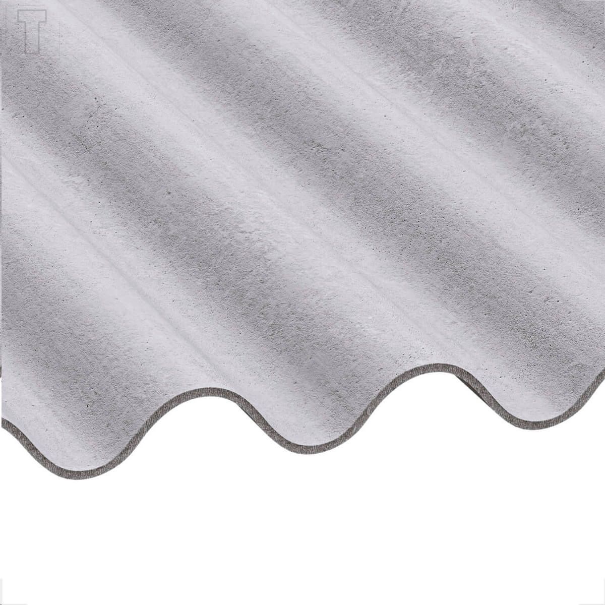 TELHA ONDULADA ETERNIT 305X110X6MM S/AMIANTO