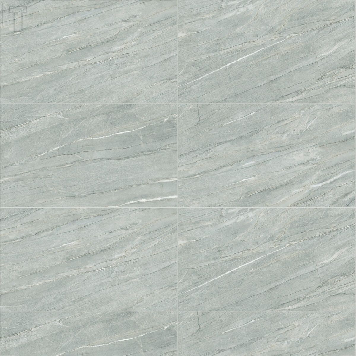 PORCELANATO VILLAGRES 80.5X140 RETIFICADO POLIDO TIFFANY GREEN 800063A