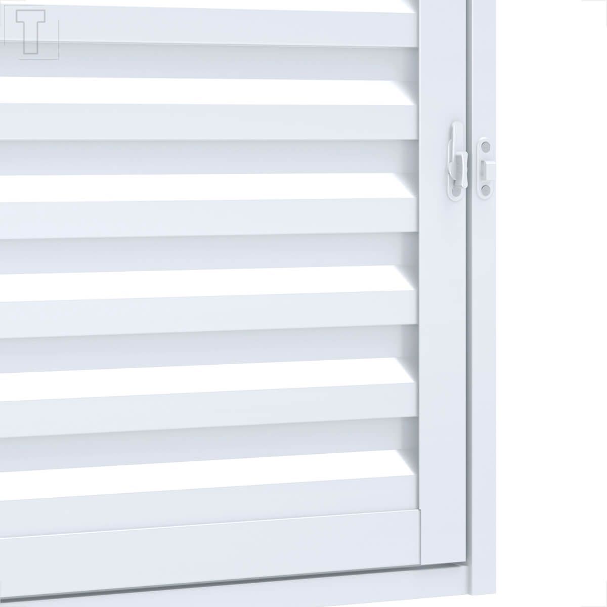 PORTA RIOBRAS ALUMINIO DE GIRO PARA ALCAPAO LAMINADA 80X60X4.5 ESQUERDA ...