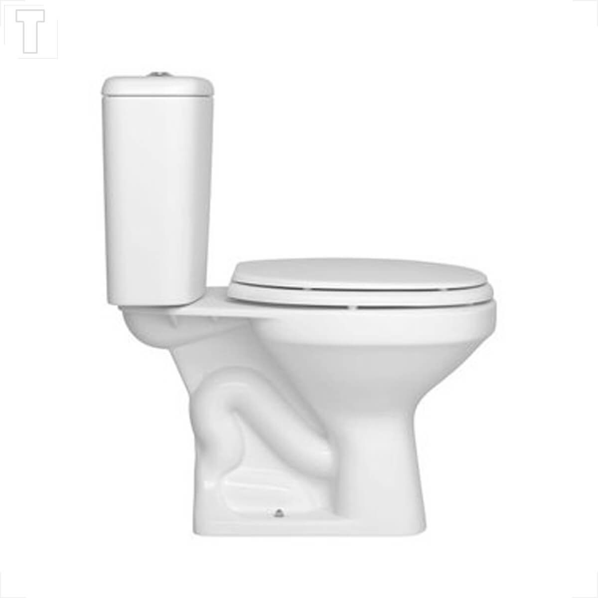 BACIA SANITARIA DECA ASPEN COM CAIXA ACOPLADA BRANCO GELO KP.750.17 ...