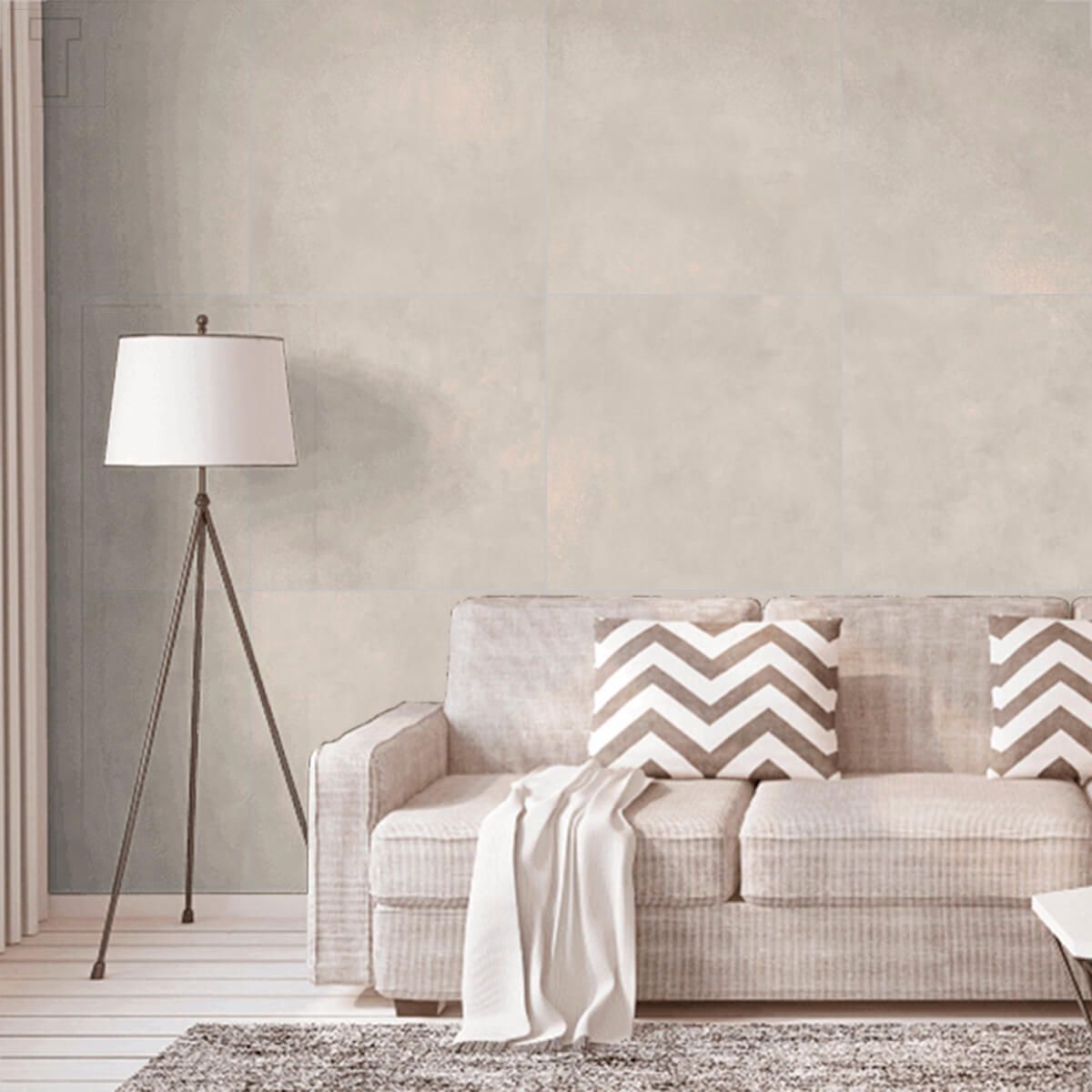 PORCELANATO SAVANE 72X72 RETIFICADO ACETINADO URBAN CINZA