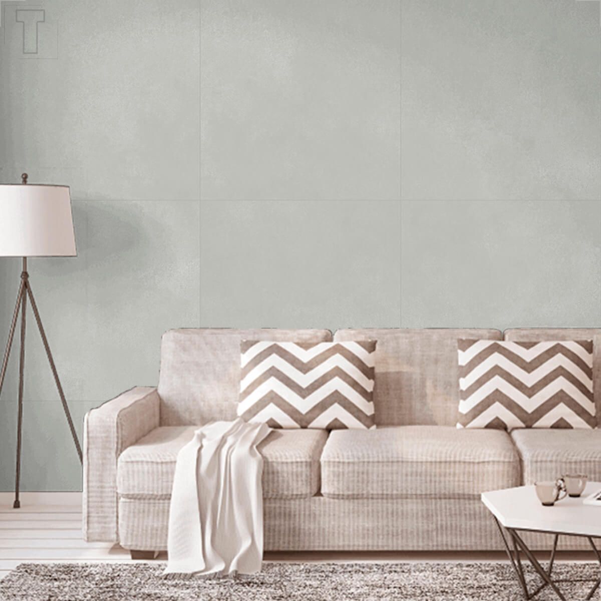 PORCELANATO DELTA 70X70 RETIFICADO POLIDO DALLAS GRAY 3094-A