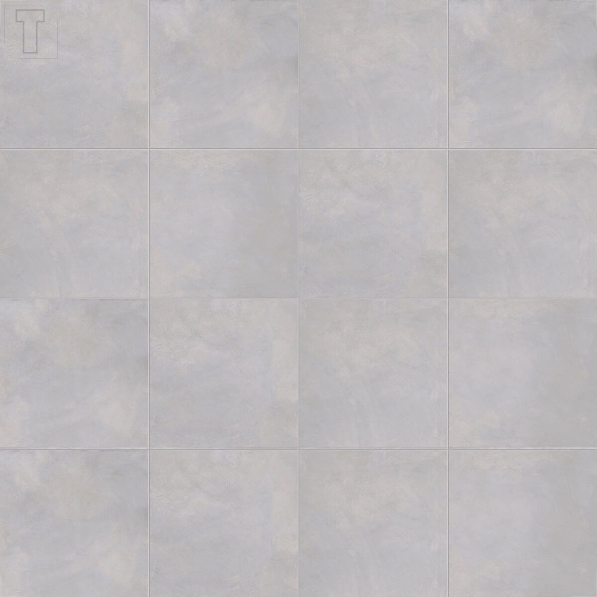 PORCELANATO DELTA 72X72 RETIFICADO ACETINADO MADRID PLATA 3056-A